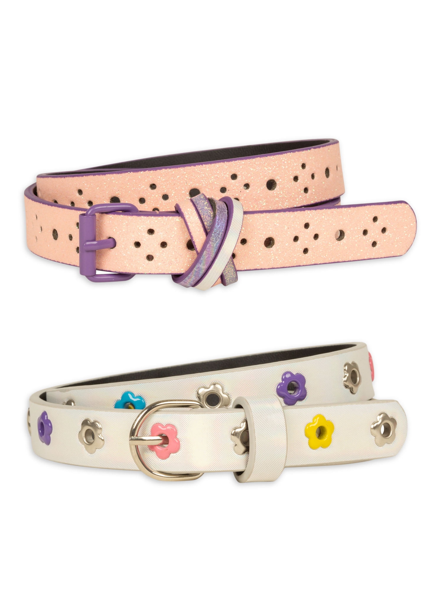 Wonder Nation Girls Belts, 2-Pack, Sizes XS-XXL - Walmart.com