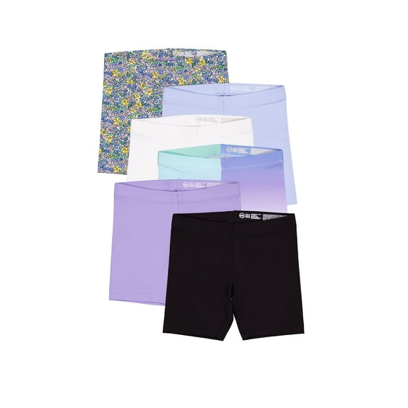 Wonder Nation Girls 2-Pack Bike Short, Sizes 4-18 & Plus - Walmart.com