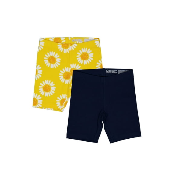 Wonder Nation Girls 2-Pack Bike Short, Sizes 4-18 & Plus - Walmart.com