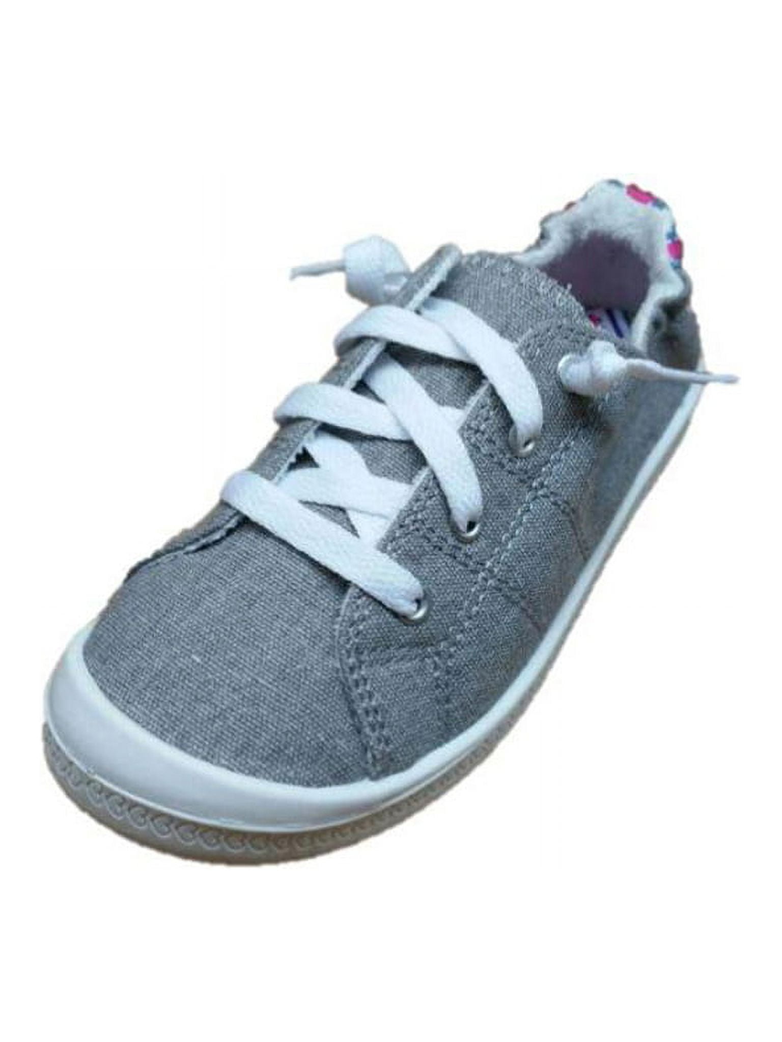 Wonder Nation Girls' Bump Toe Casual Shoe - Walmart.com