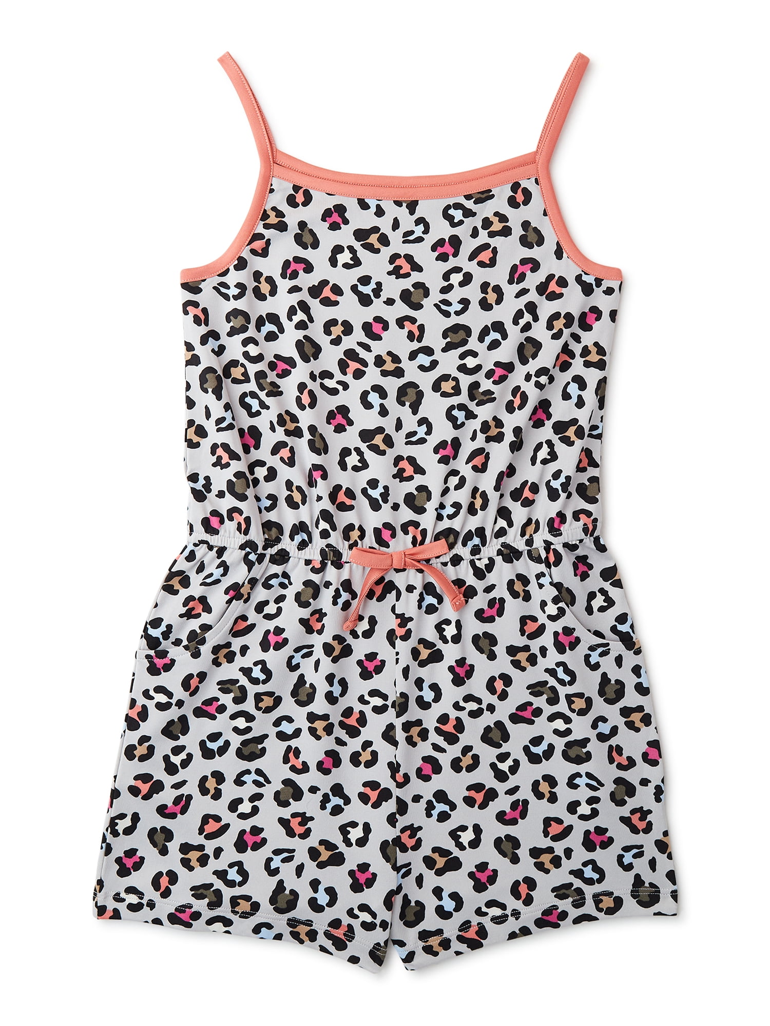 Wonder Nation Girls’ Cami Pajama Romper, Sizes 4-18 & Plus - Walmart.com