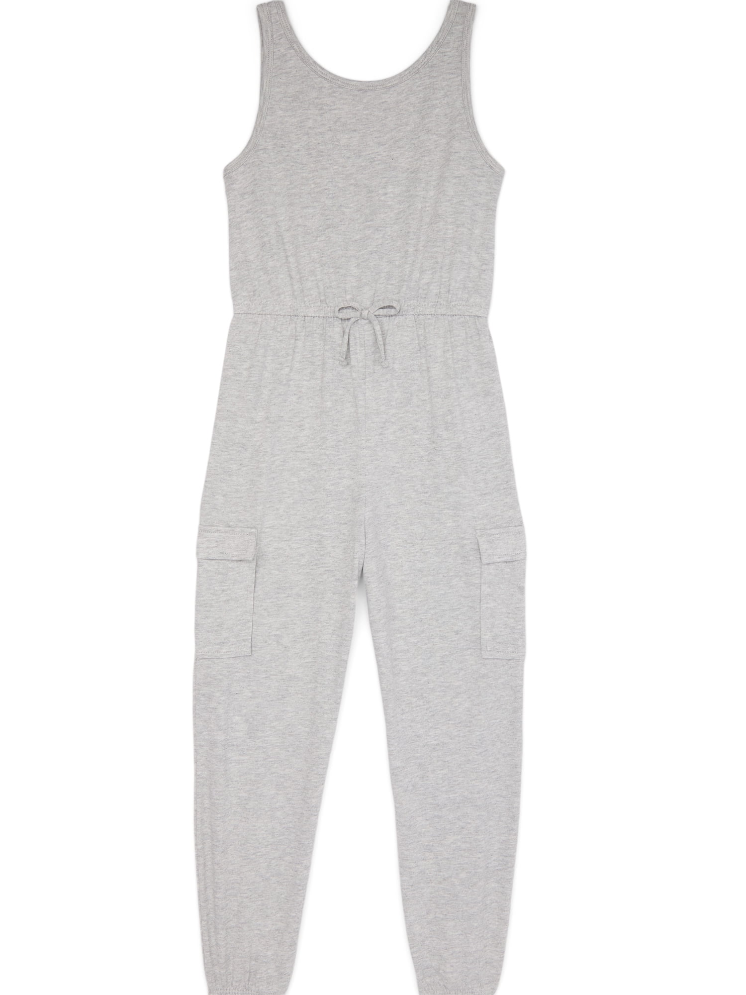 Wonder Nation Girls Knit Cargo Jumpsuit, Sizes 4-18 & Plus, Summer ...
