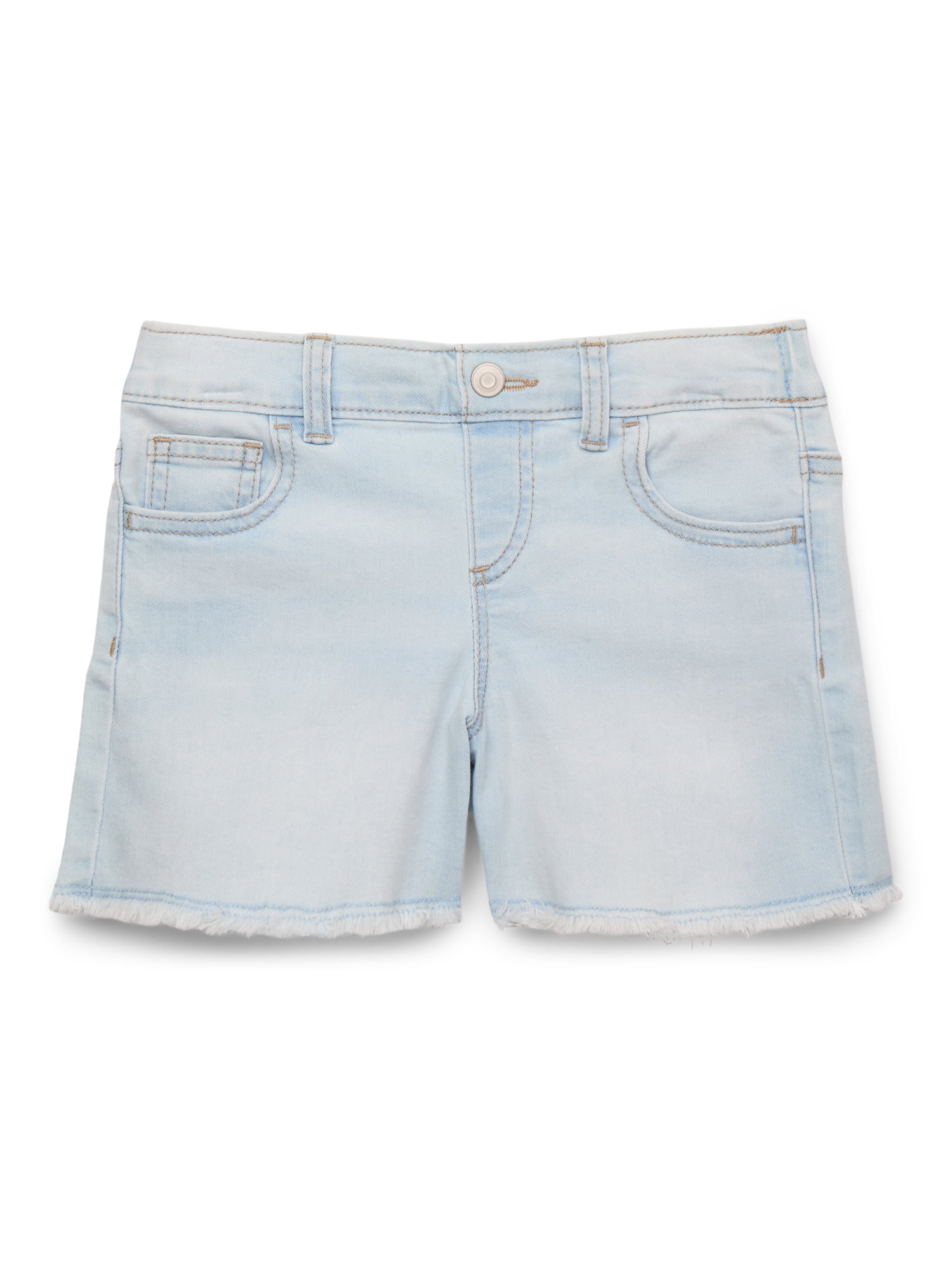 Wonder Nation Girls Denim Short, Sizes 4-18 & Plus - Walmart.com