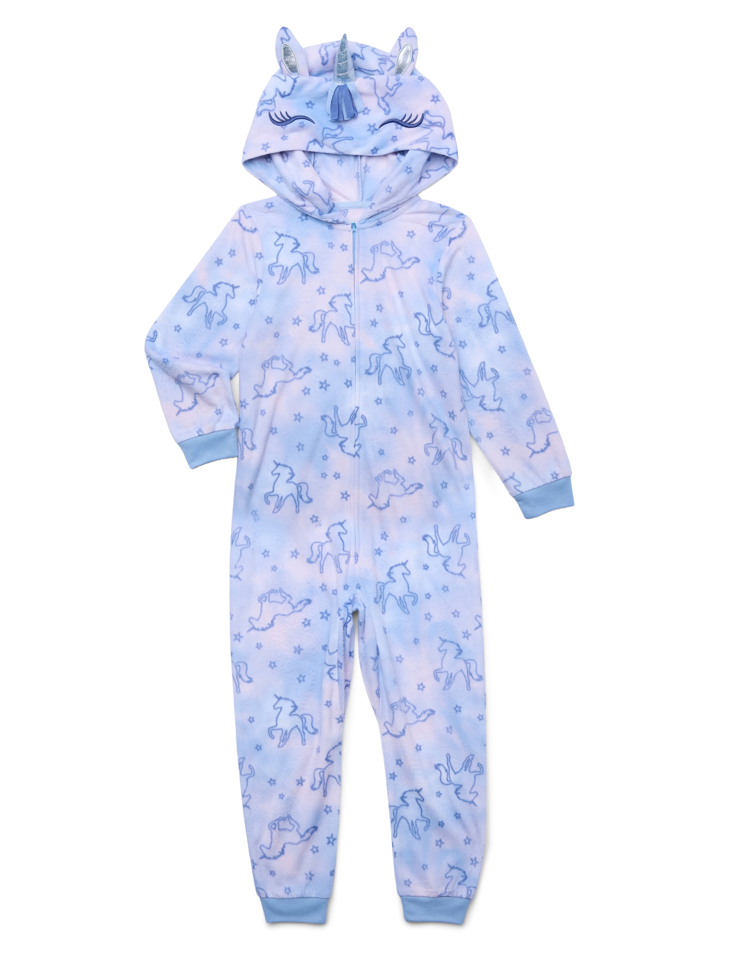 Wonder Nation Girls Critter Union Suit, Sizes 4-16 & Plus - Walmart.com
