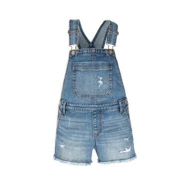 Wonder Nation Baby and Toddler Girl Daisy Shortall, 12 Months-5T - Walmart.com
