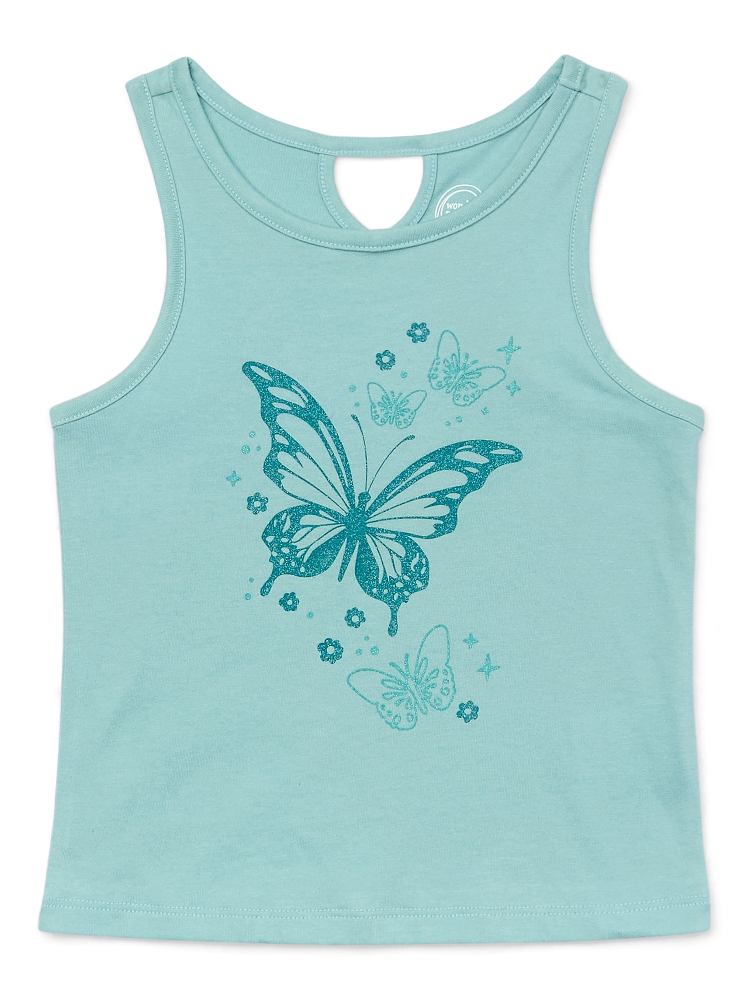 Wonder Nation Girls Embellished Tank Top, Sizes 4-18 & Plus - Walmart.com