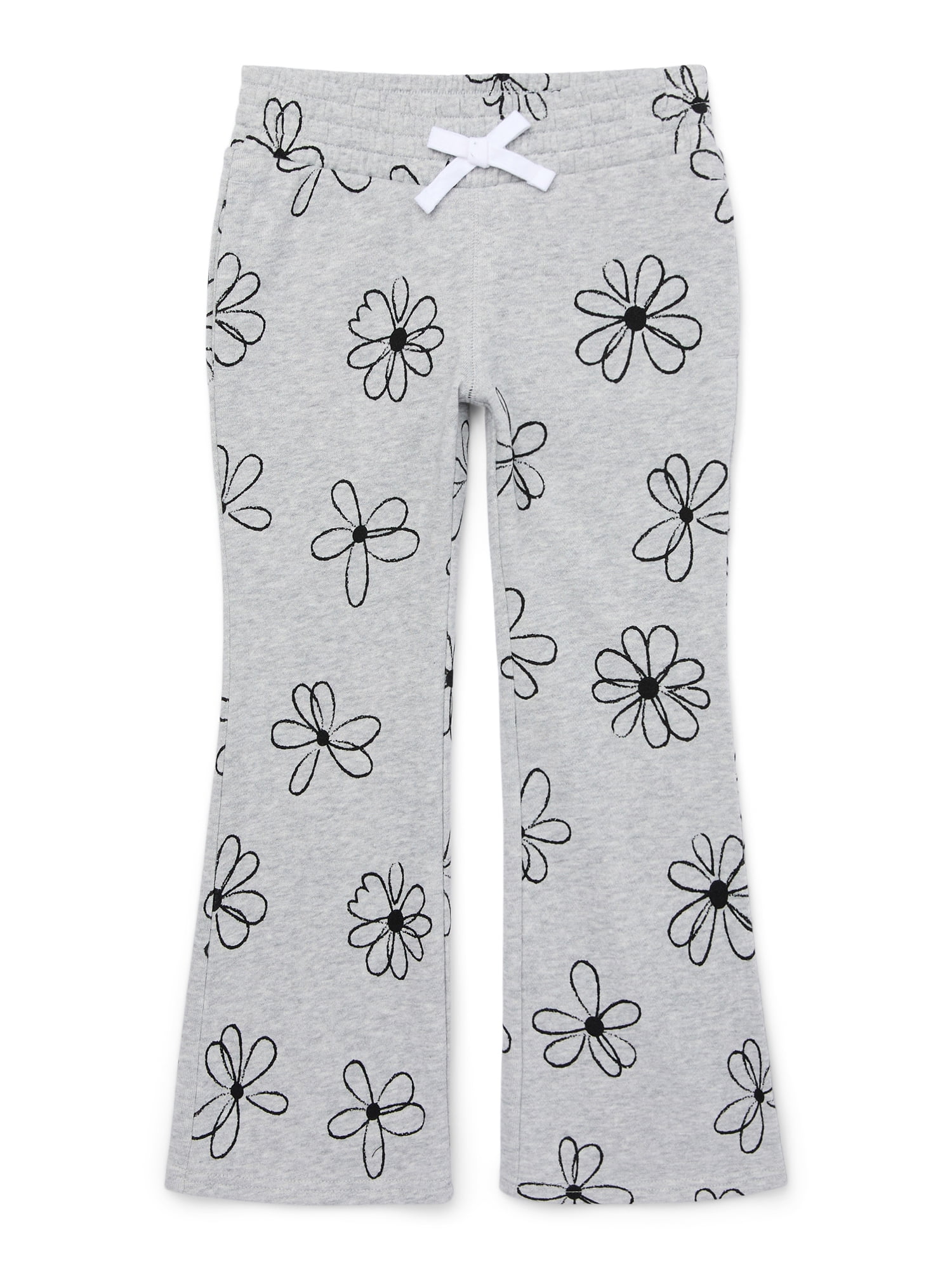Wonder Nation Girls Fleece Flare Pants, Sizes 4-18 & Plus - Walmart.com