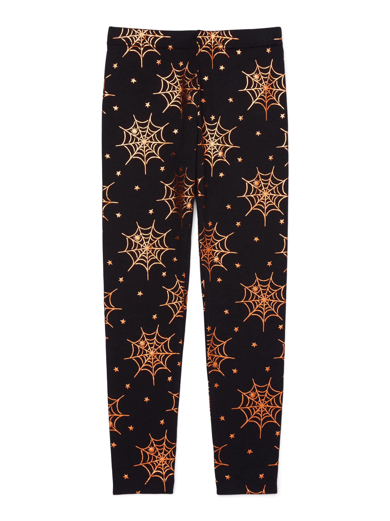 Wonder Nation Girls Halloween Print Legging, Sizes 4-18 - Walmart.com