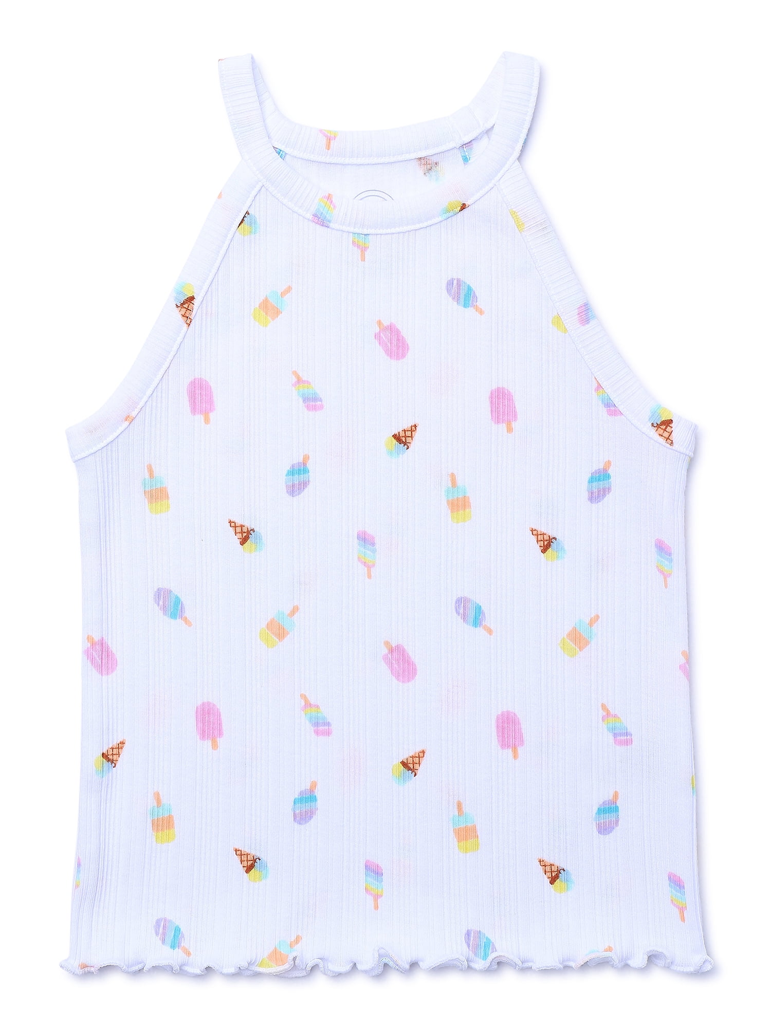 Wonder Nation Girls Halter Tank Top, Sizes 4-16 & Plus - Walmart.com