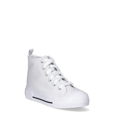 Justice Little Girl & Big Girl High Top Sneakers - Walmart.com