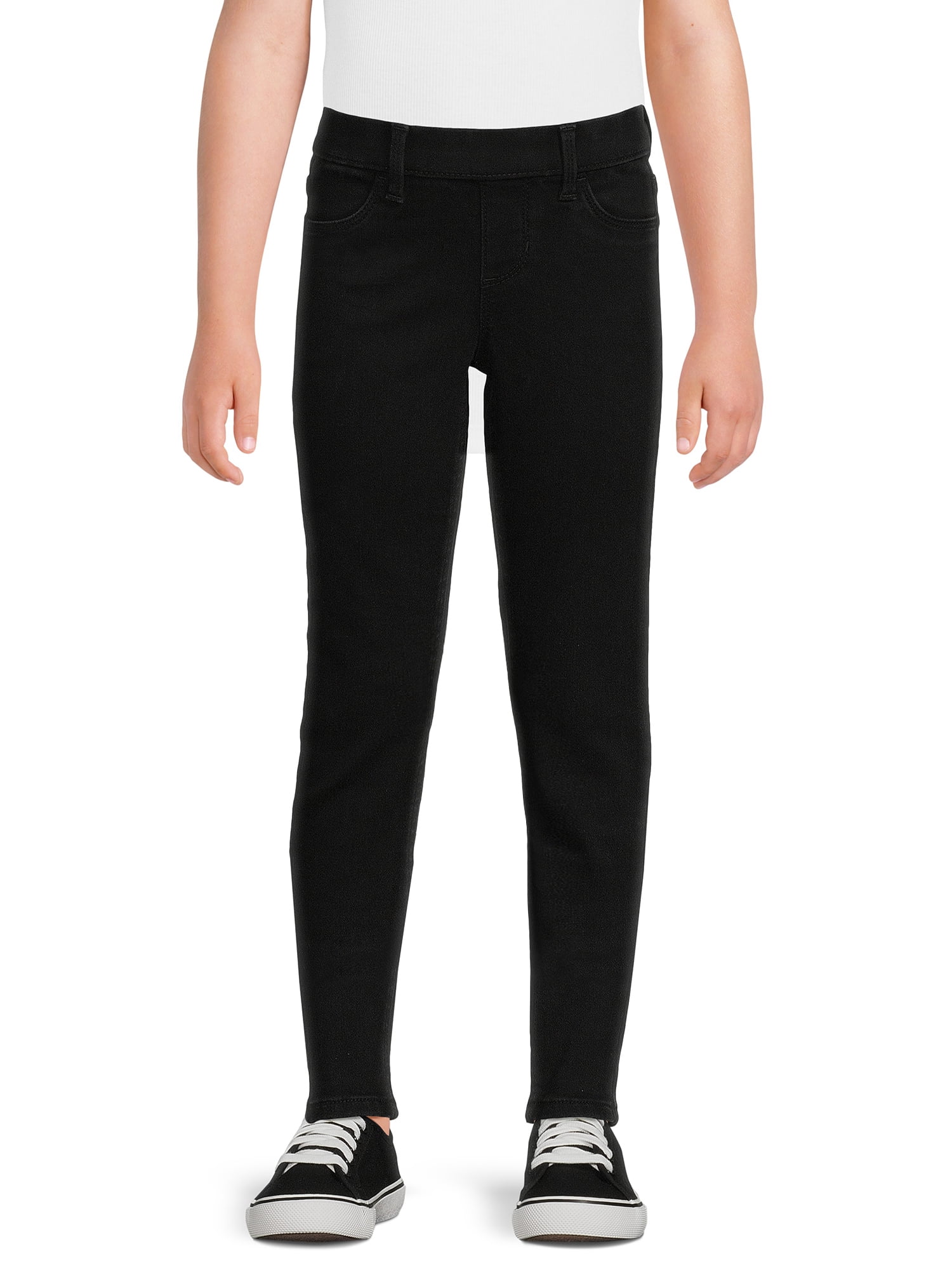 Wonder Nation Girl's Skinny Leg Jegging Pants Sizes 4-18 Plus Cotton ...