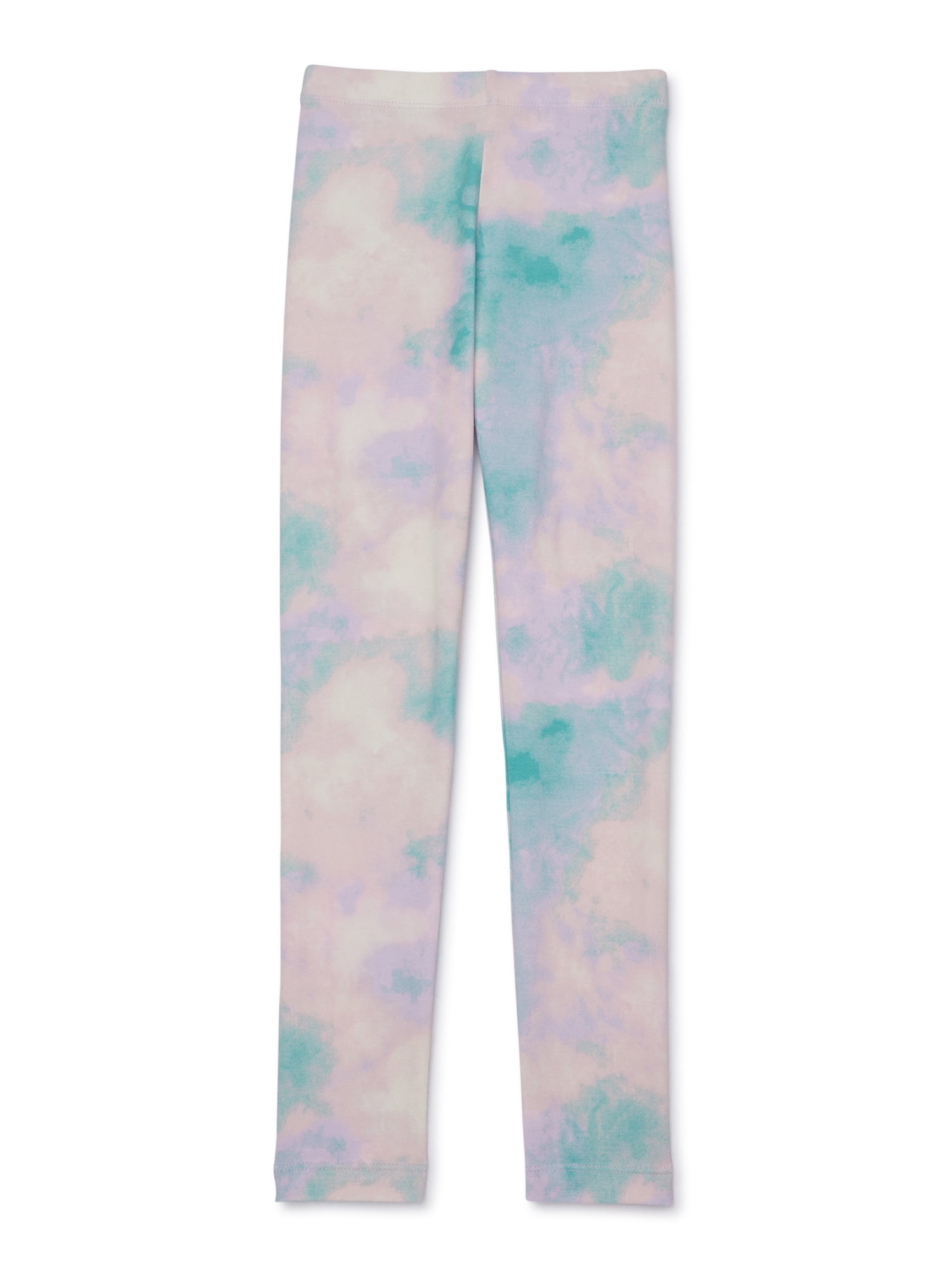 Wonder Nation Girls Tough Knit Leggings, Sizes 4-18 & Plus, Cotton ...