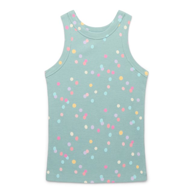 Wonder Nation Girls Kid Tough Ribbed Tank Top, Sizes 4-18 & Plus ...