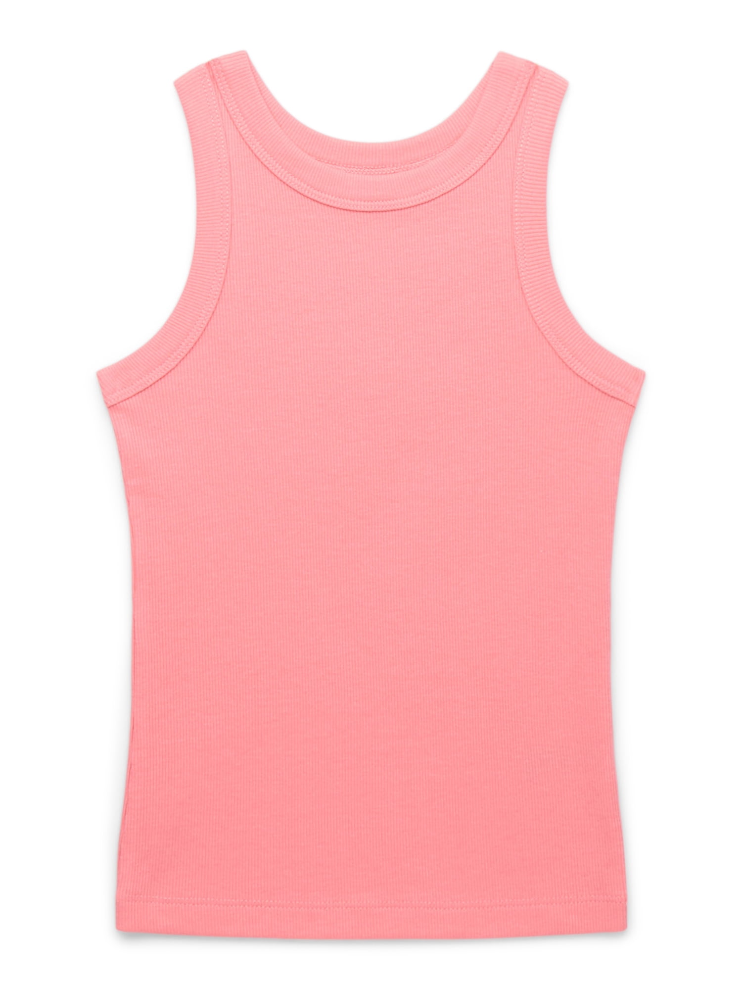Wonder Nation Girls Kid Tough Ribbed Tank Top Sizes 4-18 Plus Soft ...