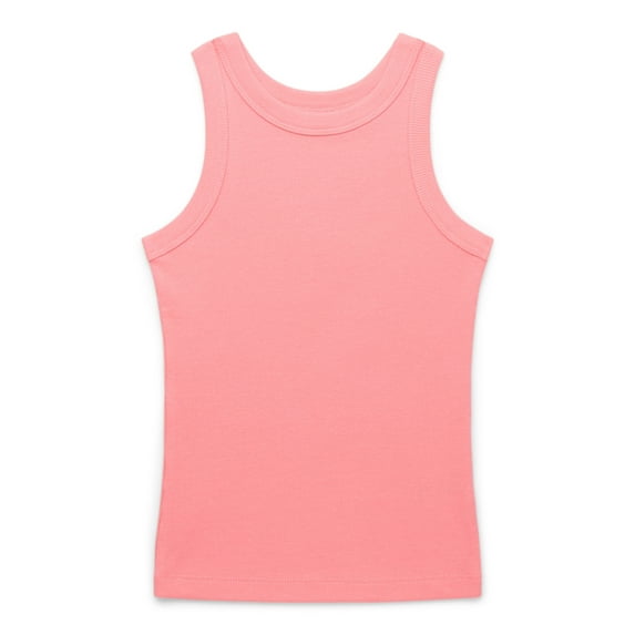 Wonder Nation Girls Kid Tough Ribbed Tank Top Sizes 4-18 plus soft ...