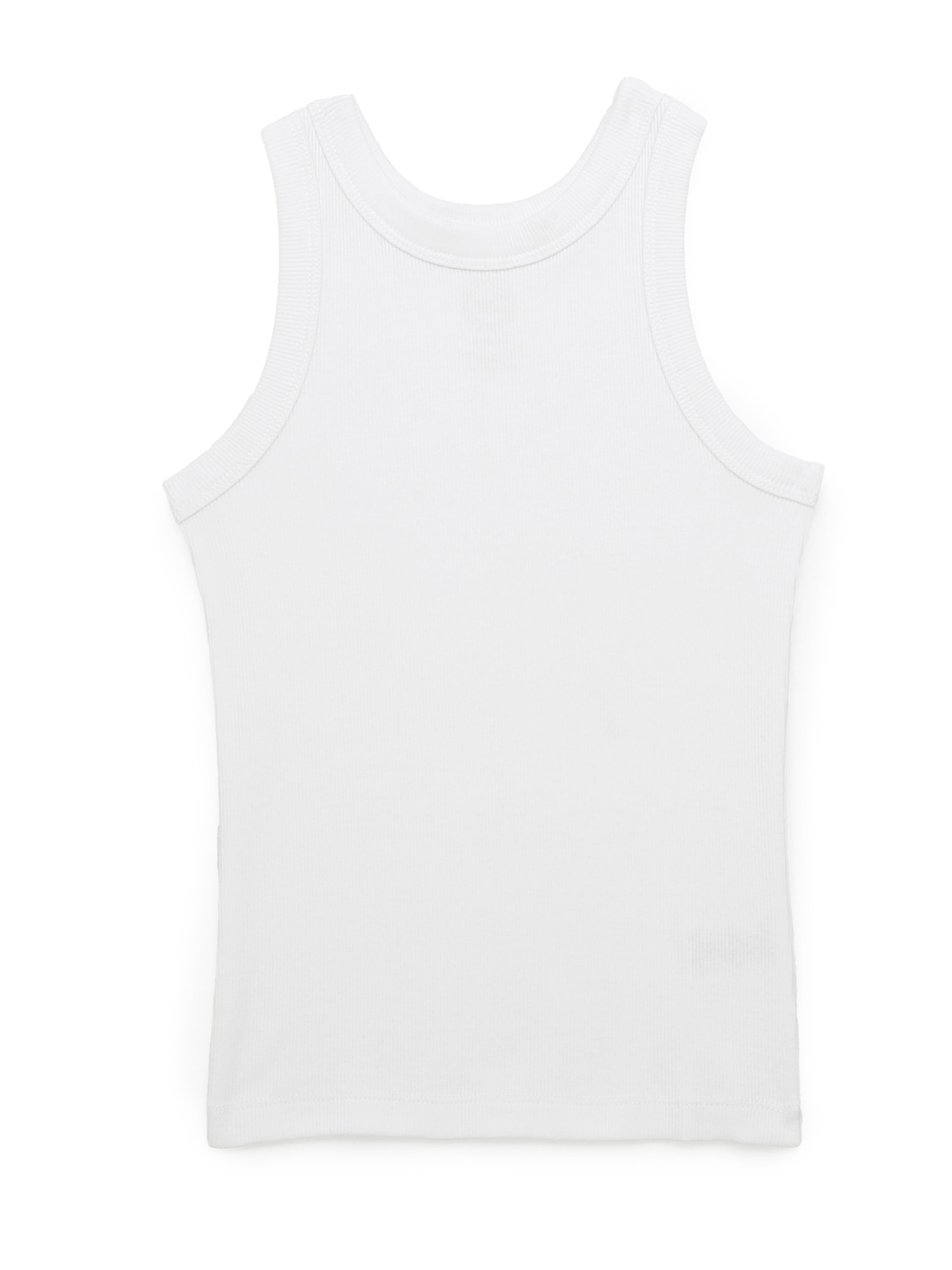 Wonder Nation Kids Girls Ribbed Tank Top Sizes 4-18 Plus Soft Cotton ...