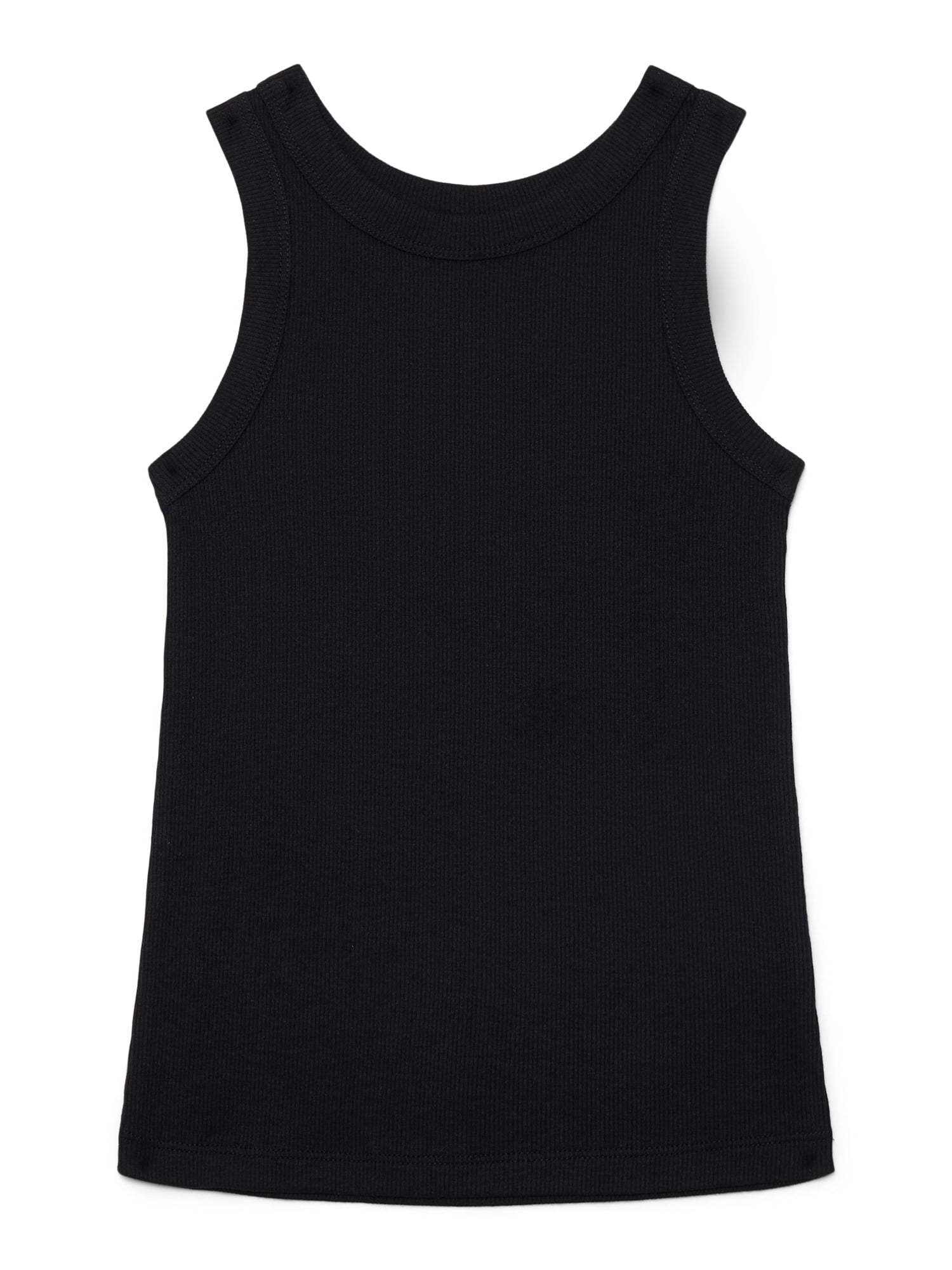 Wonder Nation Girls Kid Tough Ribbed Tank Top, Sizes 4-18 & Plus ...