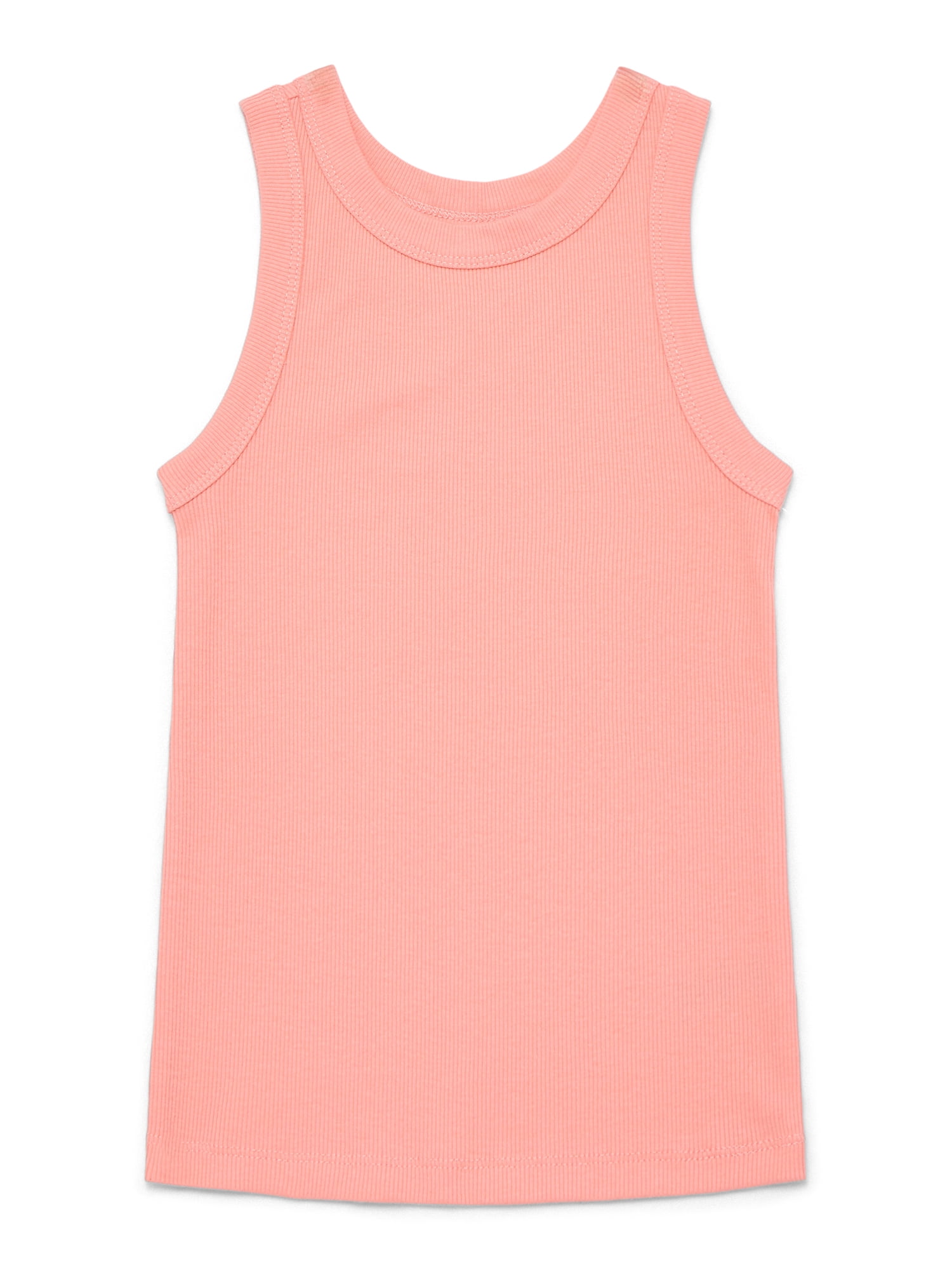 Wonder Nation Girls Kid Tough Ribbed Tank Top, Sizes 4-18 & Plus ...