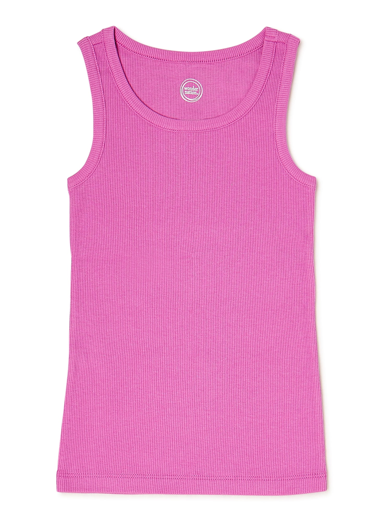 Wonder Nation Girls Kid Tough Tank Top, Sizes 4-18 & Plus - Walmart.com