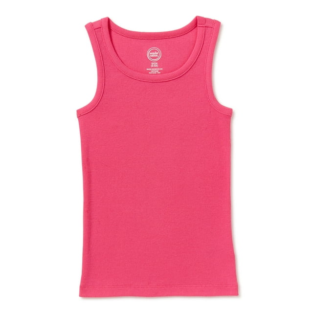 Wonder Nation Girls Kid Tough Tank Tops, Sizes 4-18 & Plus - Walmart.com