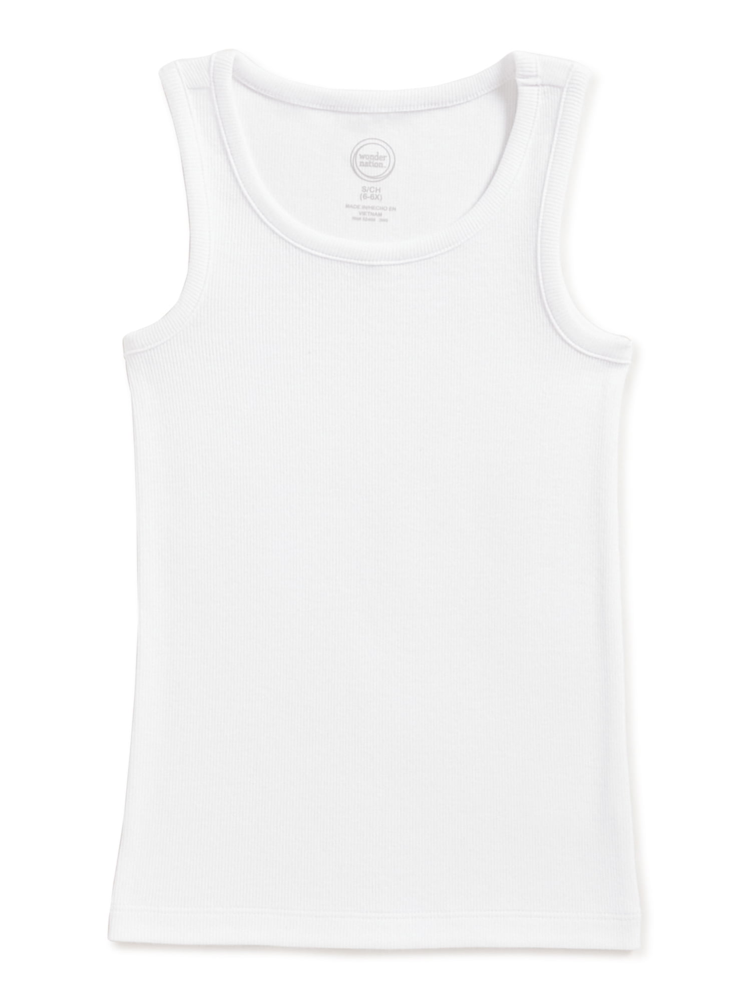 Wonder Nation Girls Kid Tough Tank Tops, Sizes 4-18 & Plus - Walmart.com