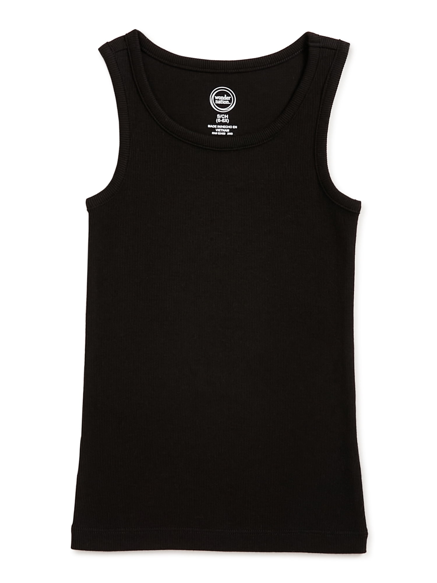 Wonder Nation Girls Kid Tough Tank Tops, Sizes 4-18 & Plus - Walmart.com