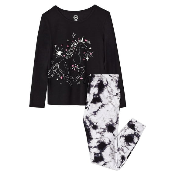 Wonder Nation Boys Short Sleeve Top and Track Pants Pajama Set, 2-Piece ...