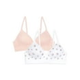 Wonder Nation Girls Longline Bra, 2-Pack, Sizes 30A -38A - Walmart.com