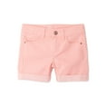 Wonder Nation Girls Midi Length Denim Jean Shorts, Sizes 5-18 & Plus ...