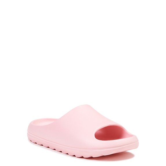 Wonder Nation Girls Molded Slide Sandals, Sizes 13/1-6 - Walmart.com