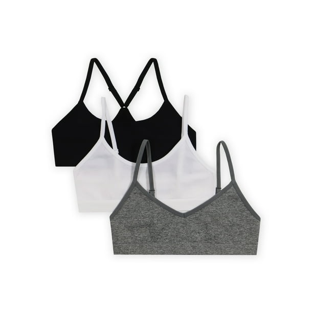 Wonder Nation Girls Multi-Style Bra, 3-Pack, Sizes XS-2XL - Walmart.com