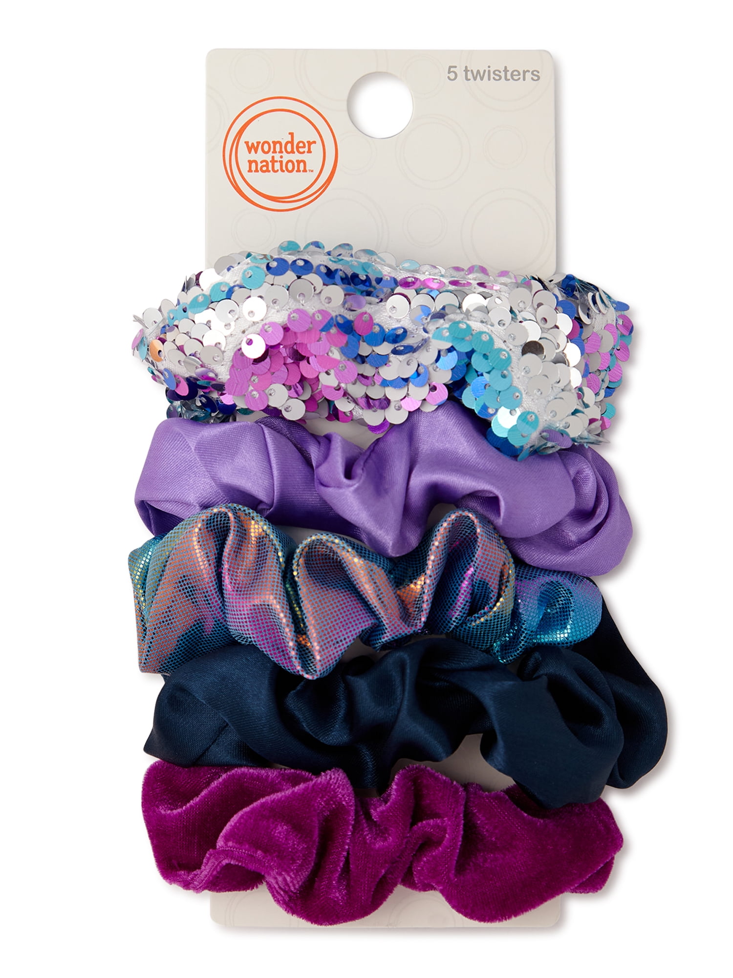 Wonder Nation Girls Multi Twister Set, 5-Pack - Walmart.com