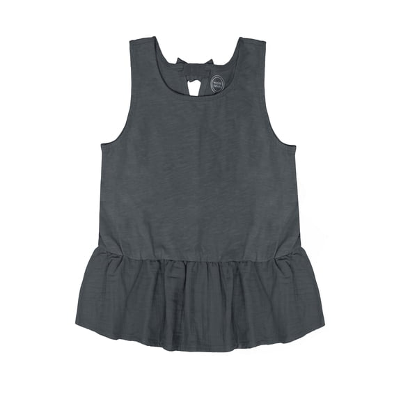 Wonder Nation Girls Kid Tough Ribbed Tank Top, Sizes 4-18 & Plus ...