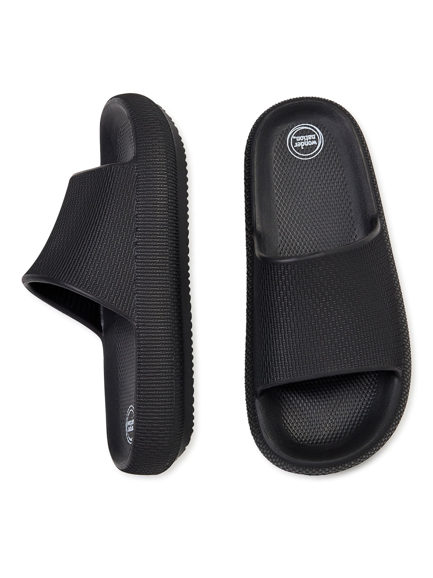 Wonder Nation Girls Pillow Slides - Walmart.com
