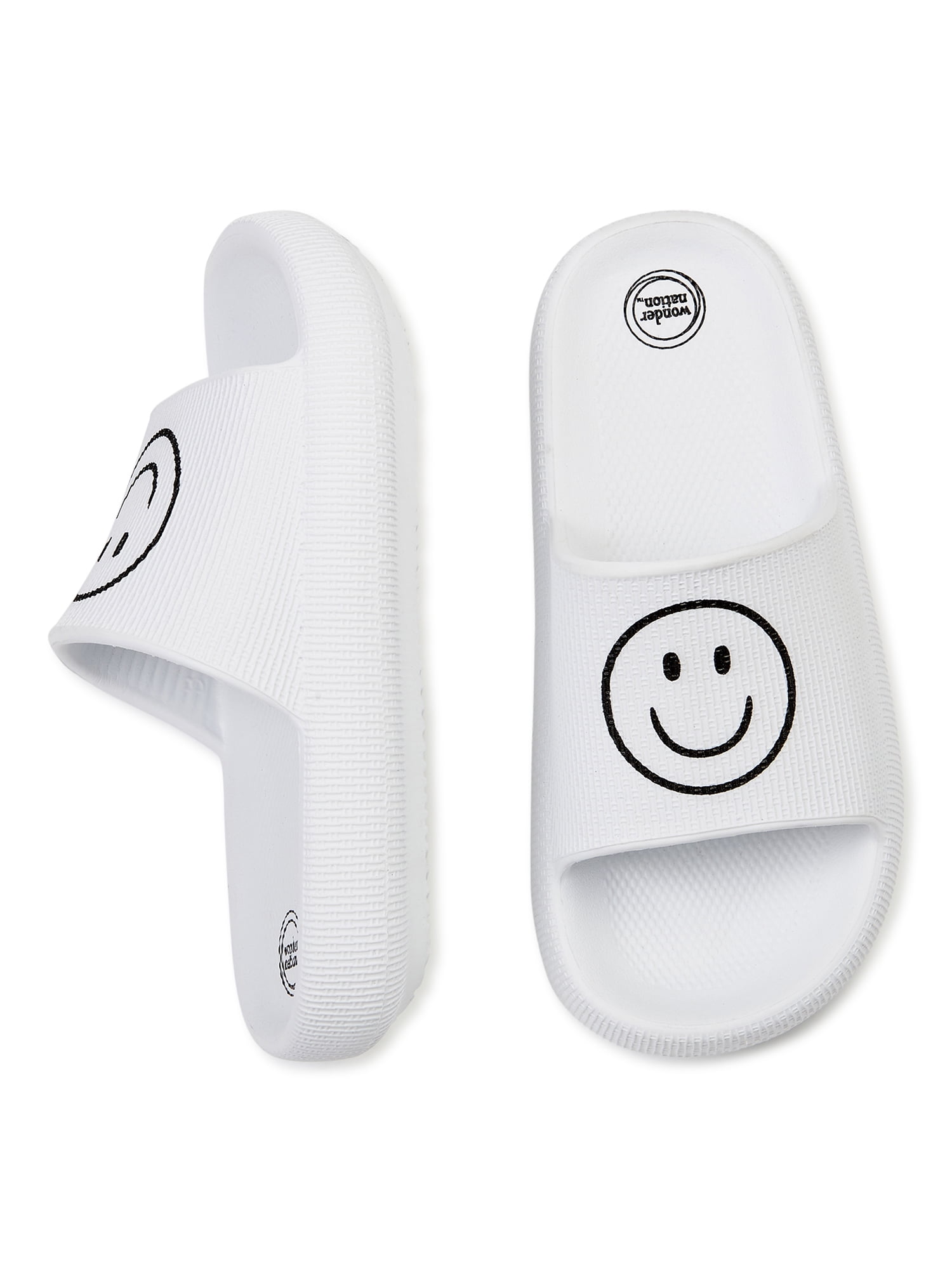 Wonder Nation Girls Pillow Slides - Walmart.com
