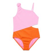 Girls' Island One Piece Swimsuit - Walmart.com
