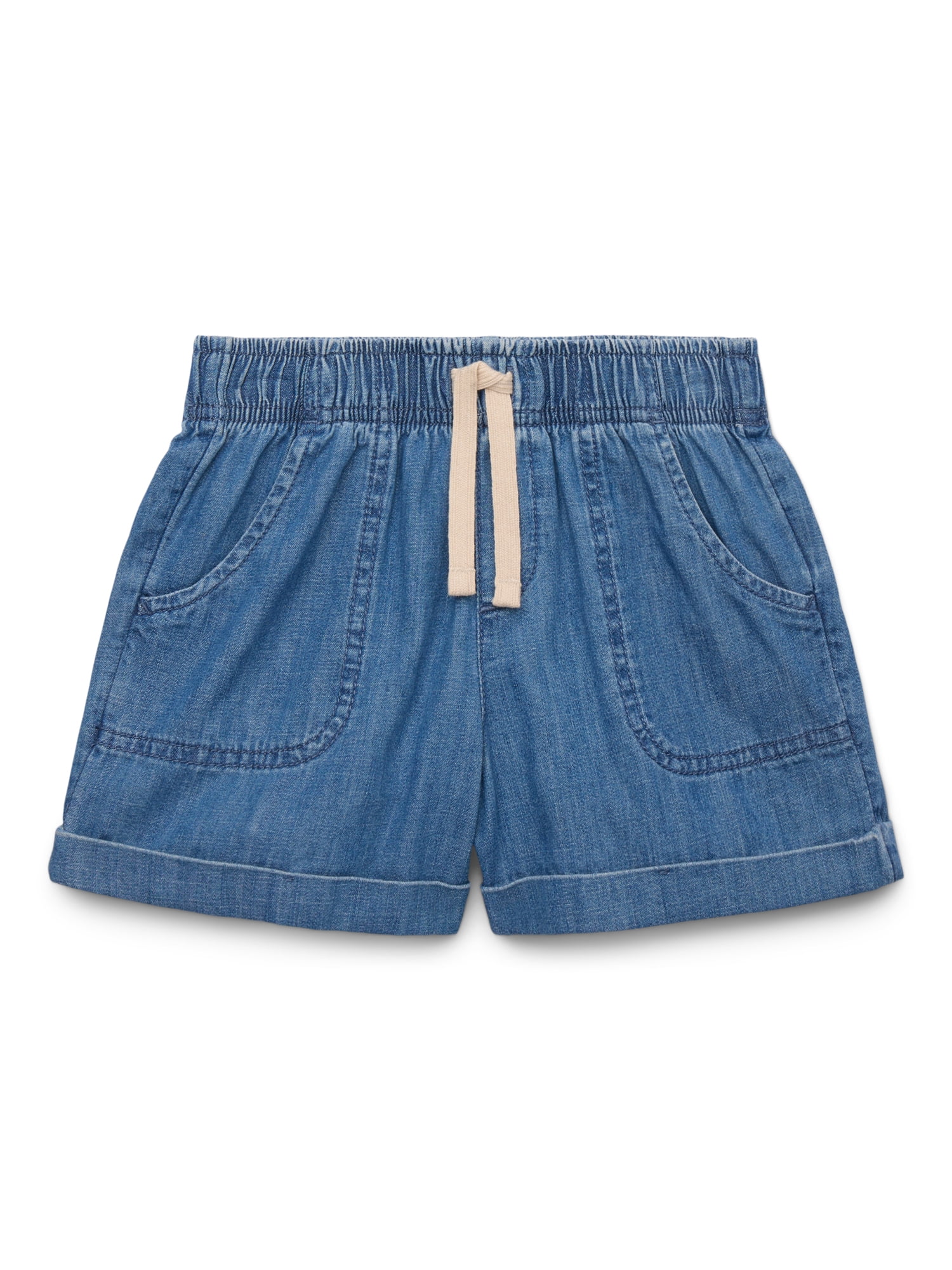 Wonder Nation Girls Pull-On Shorts, Sizes 4-18 & Plus - Walmart.com
