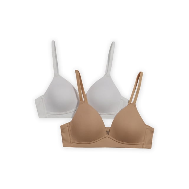 Wonder Nation Girls Pull Over Bras, 2-Pack, Sizes (28-38) - Walmart ...