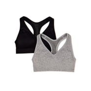 Wonder Nation Girls' Seamless Bra, 2-Pack, Sizes XS-XXL - Walmart.com