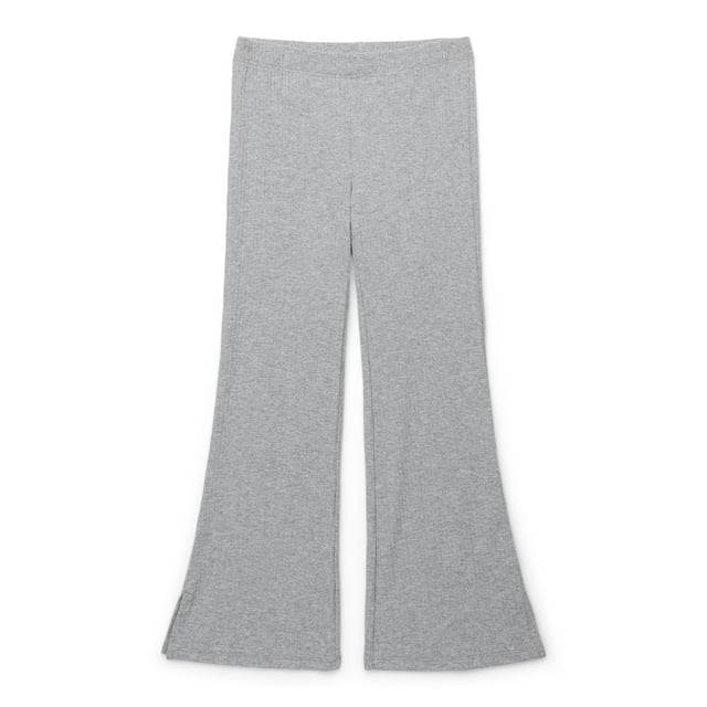 Wonder Nation Girls Rib Flare Pants, Sizes 4-18 & Plus - Walmart.com
