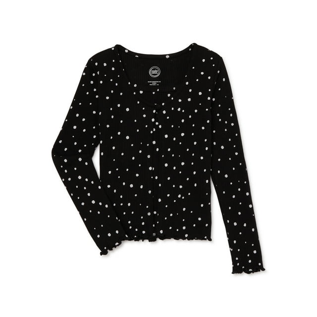 Wonder Nation Girls Ribbed Cardigan and Cami Top Set, 2-Piece, Sizes 4 ...