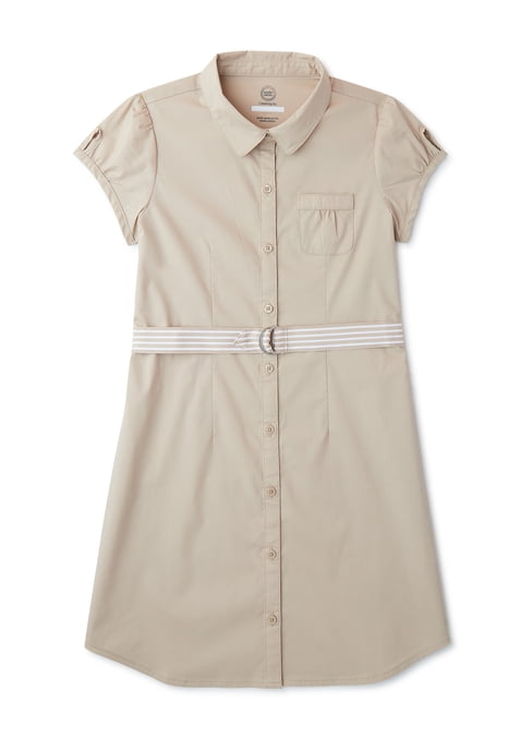 Beverly Hills Polo Club Girls' School Uniform Dress - Sleeveless ...