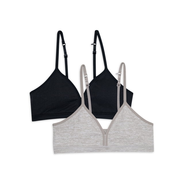 Wonder Nation Girls Seamless Bra, 2-Pack, Sizes S-XXL - Walmart ...