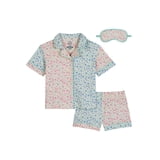 Wonder Nation Girls Short Sleeve Button Front Pajama Top and Shorts Set ...