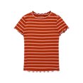 Wonder Nation Girls Short Sleeve Wide Rib Top, Sizes 4-18 Plus, Cute ...