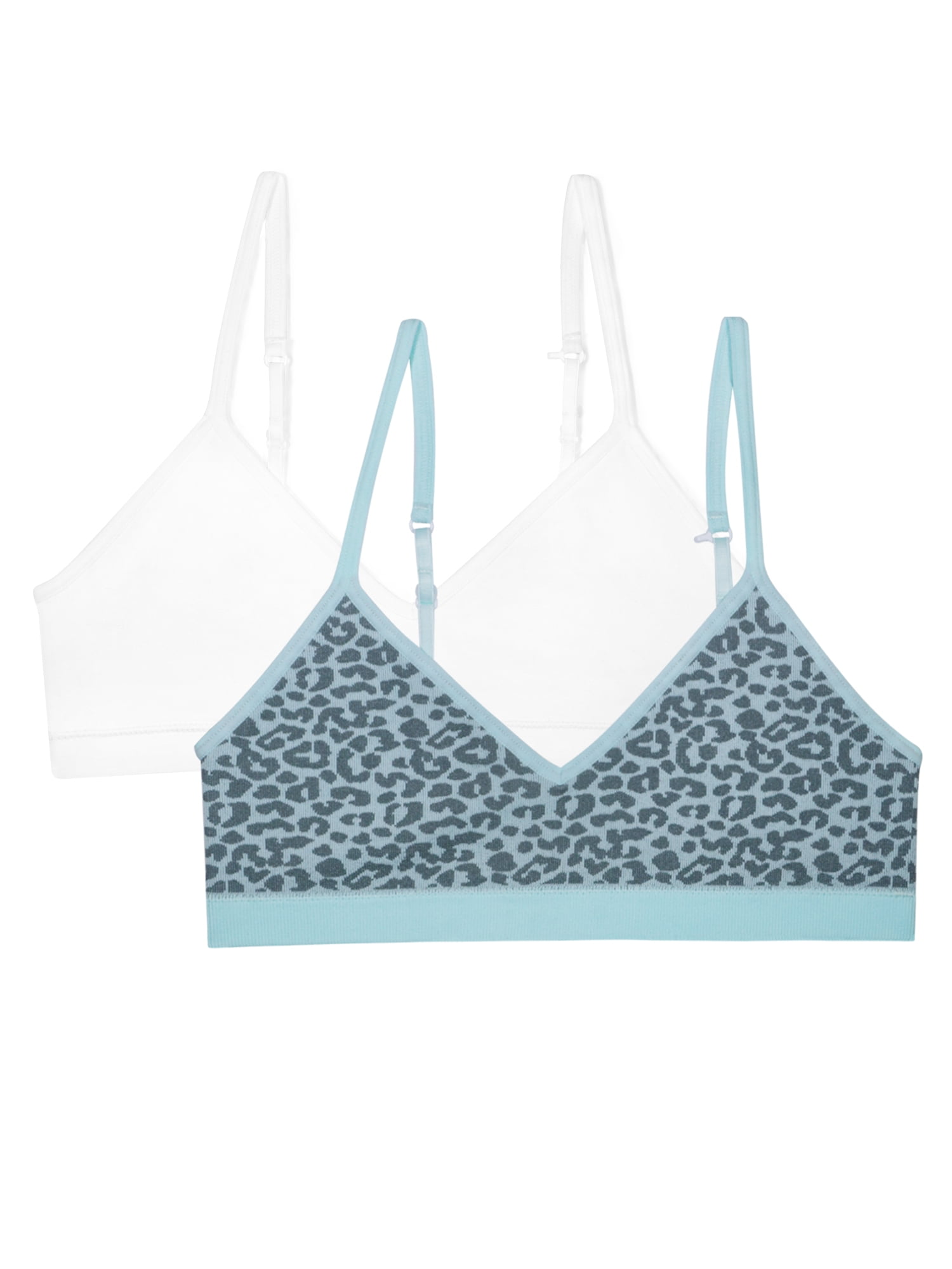 Molded Cup Bras Vanity Fair Girls Molded Seamless Bra 2-Pack - Wireless ...