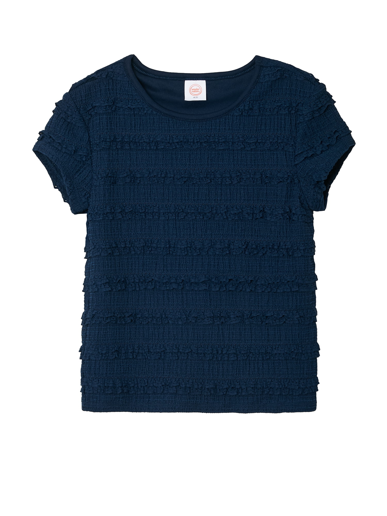 Wonder Nation Girls Spring Trend Top, Sizes 4-18 & Plus - Walmart.com