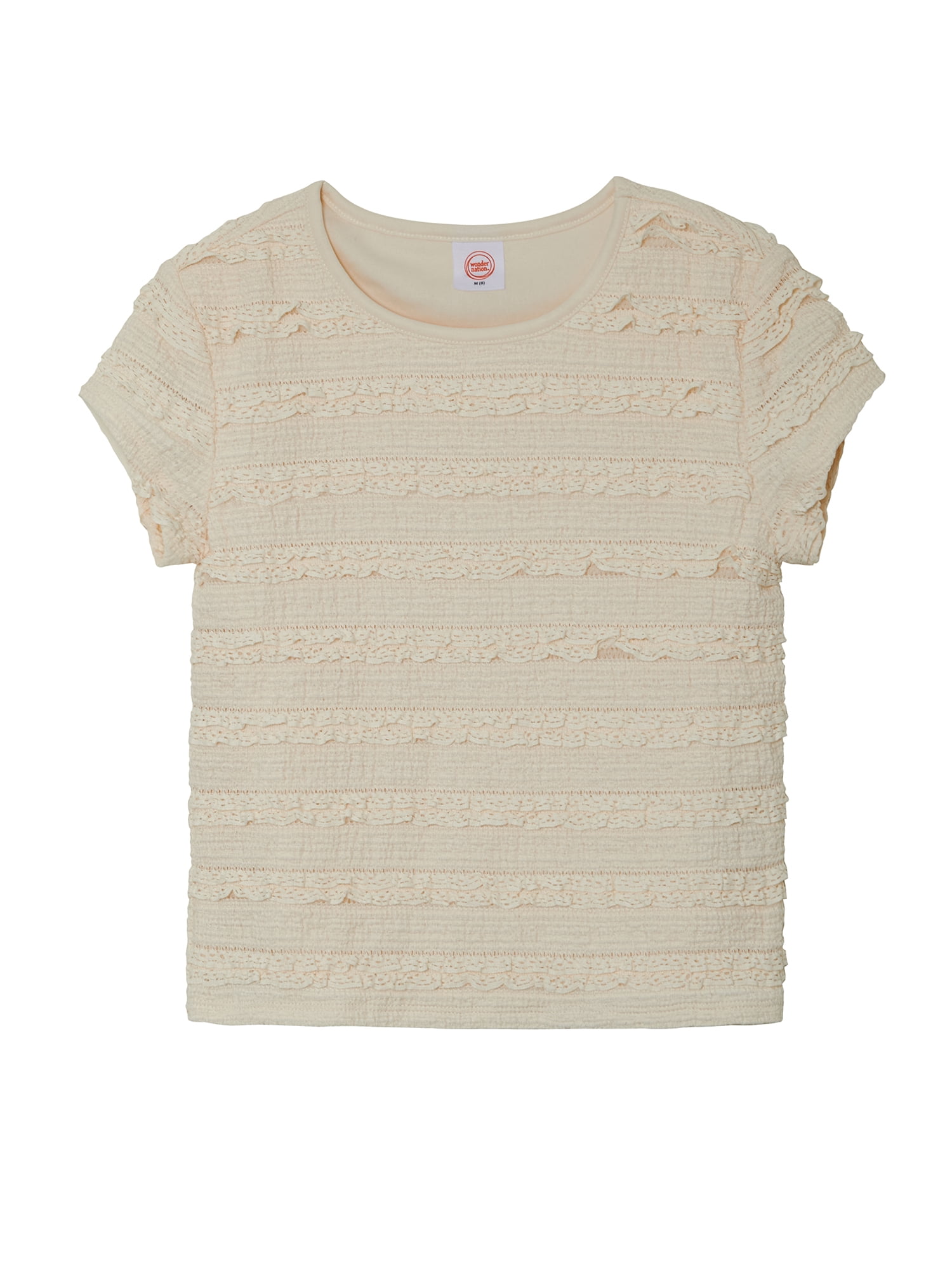 Wonder Nation Girls Spring Trend Top, Sizes 4-18 & Plus - Walmart.com