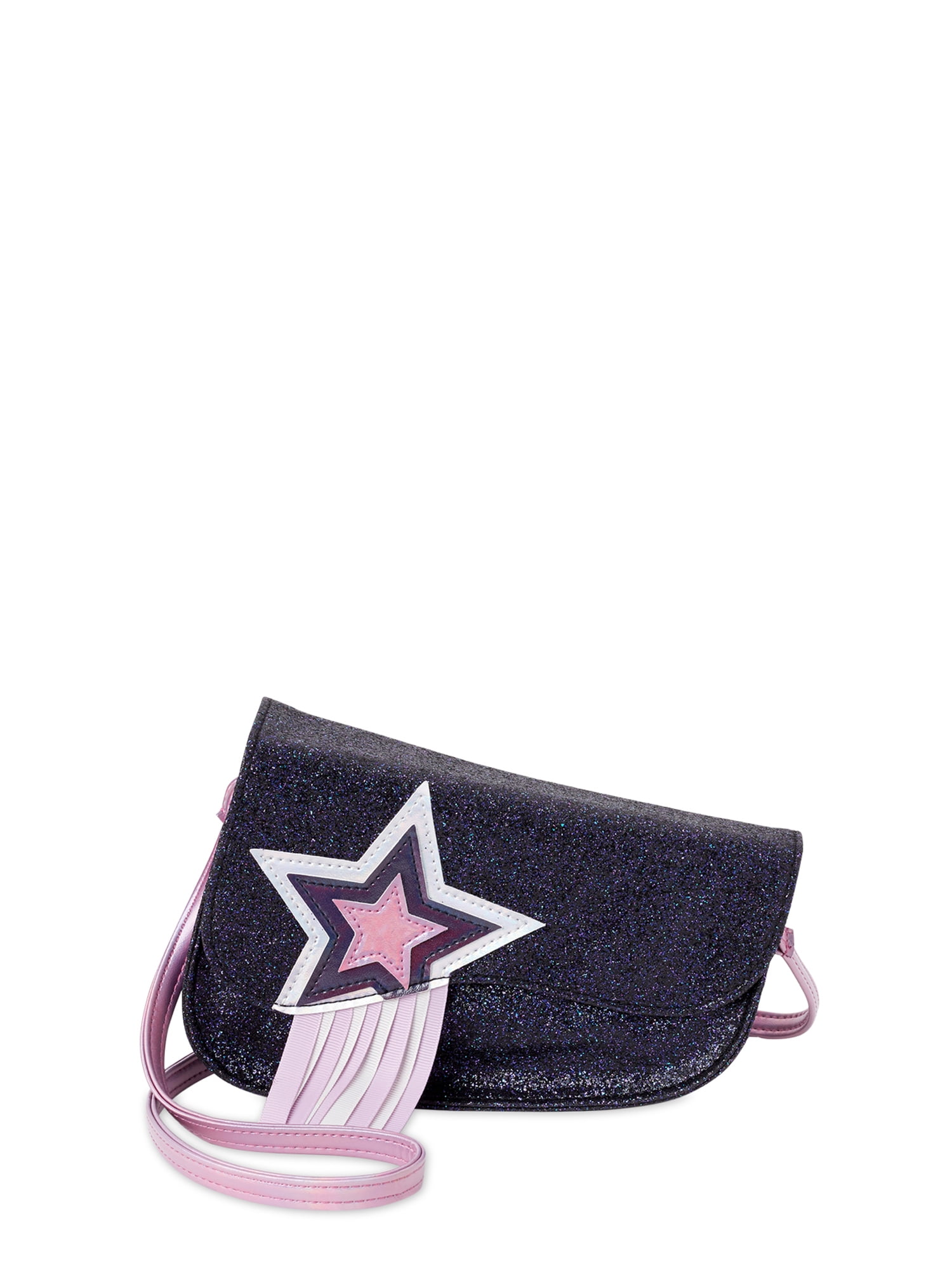 Wonder Nation Girls Star Saddle Bag with Strap - Walmart.com