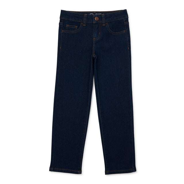 Wonder Nation Girl's Straight Leg Jeans, Sizes 4-18 & Plus - Walmart.com